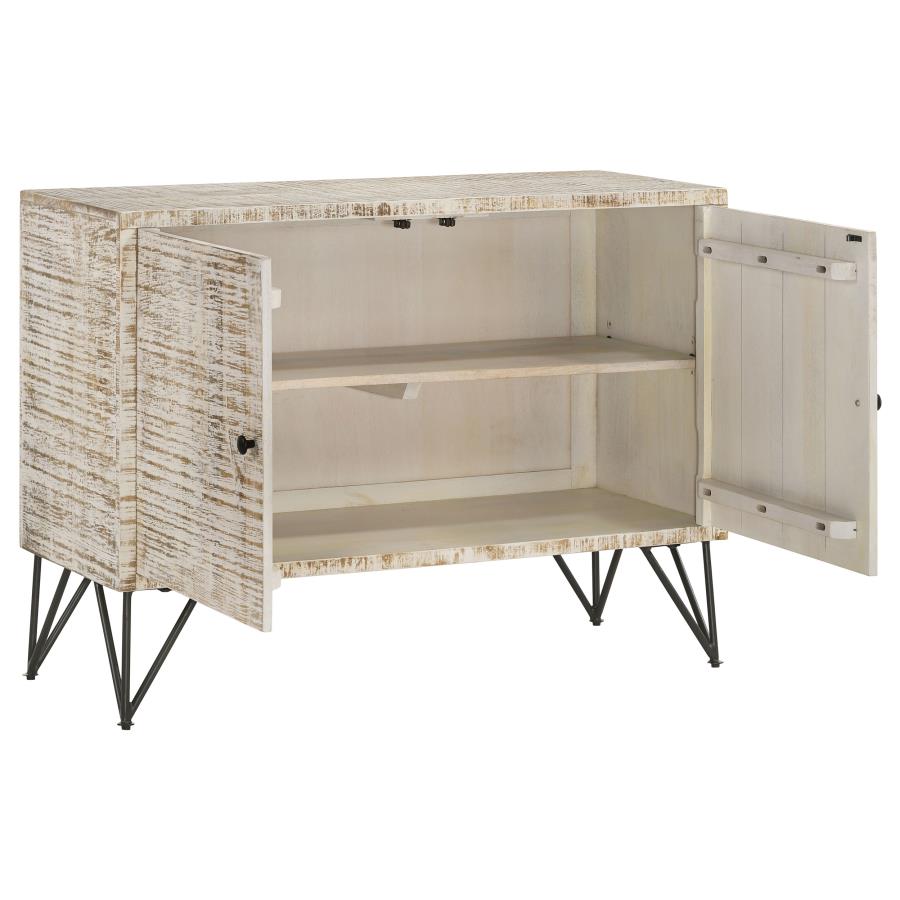 Aillea Accent Cabinet in 2 Color Options | Decorium Furniture